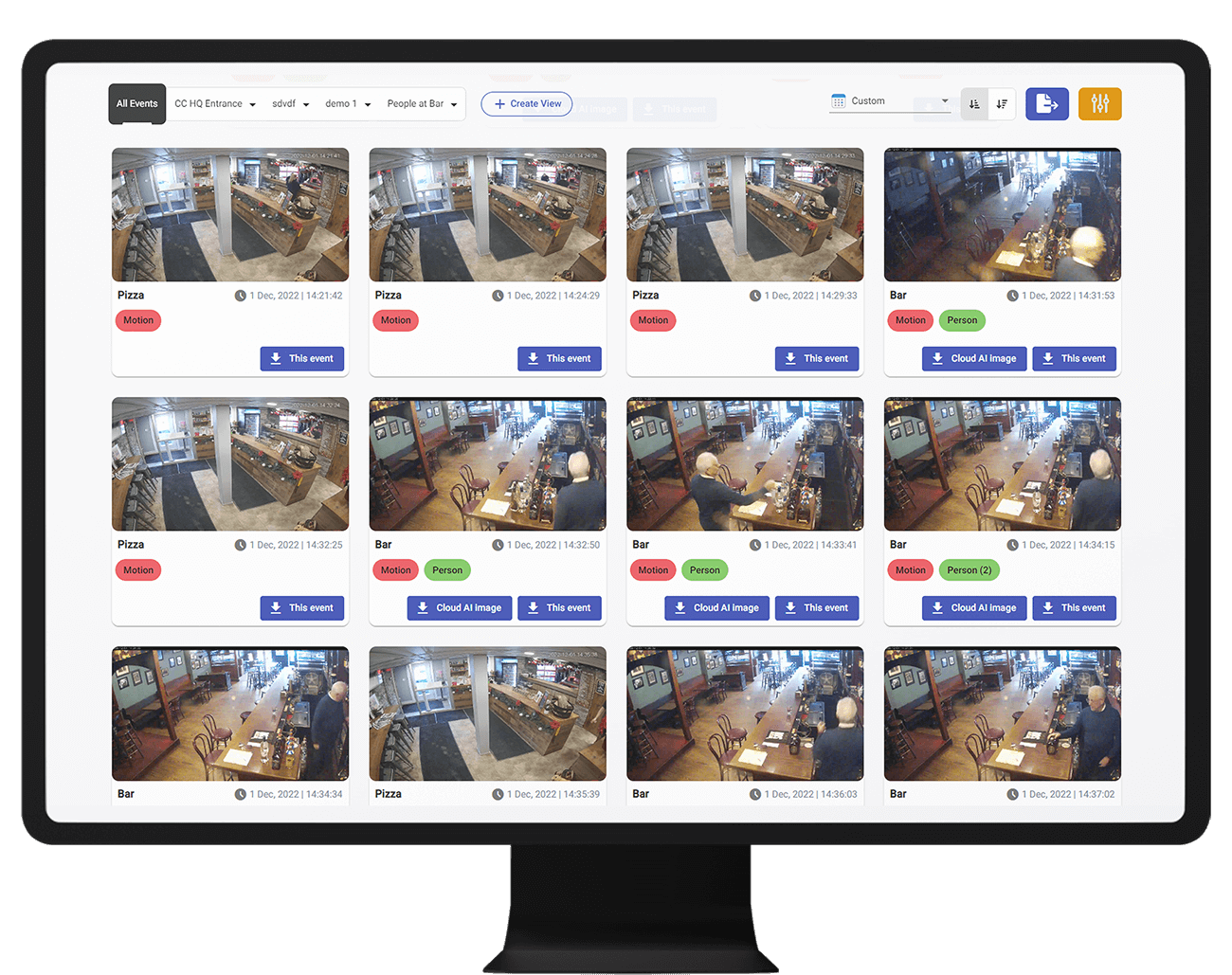 Camcloud AI - Best Surveillance Software for Object Detection